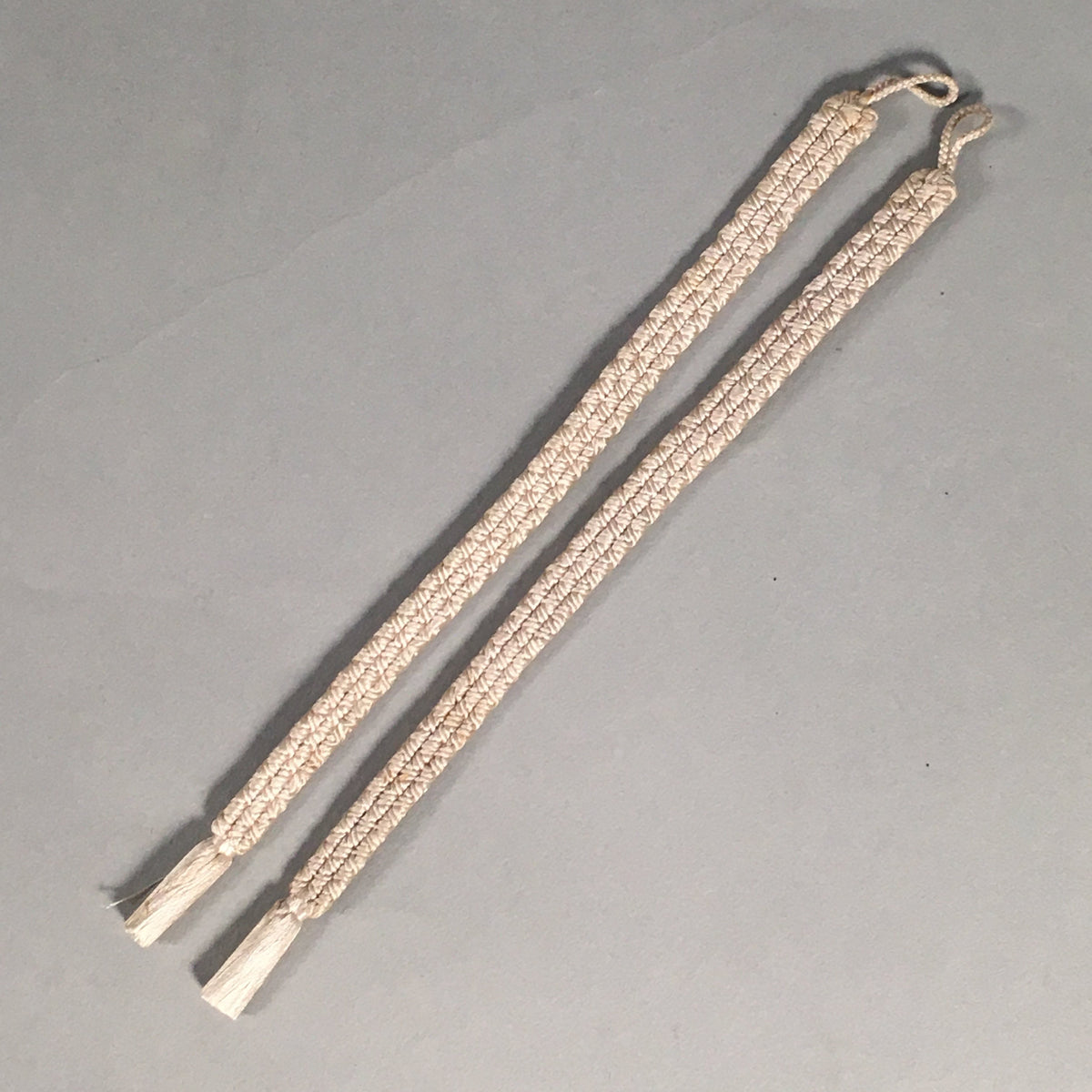 Japanese Haori-Himo Pair Kimono Accessory Silk Kumihimo Vtg 18cm Rope ...