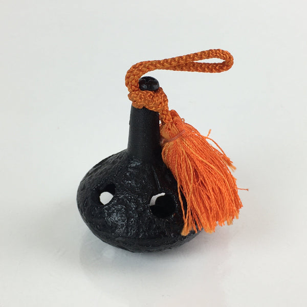 Japanese Iron Bell Dorei Tetsurin Vtg Doll Amulet Nanbu-Tekki Black DR ...