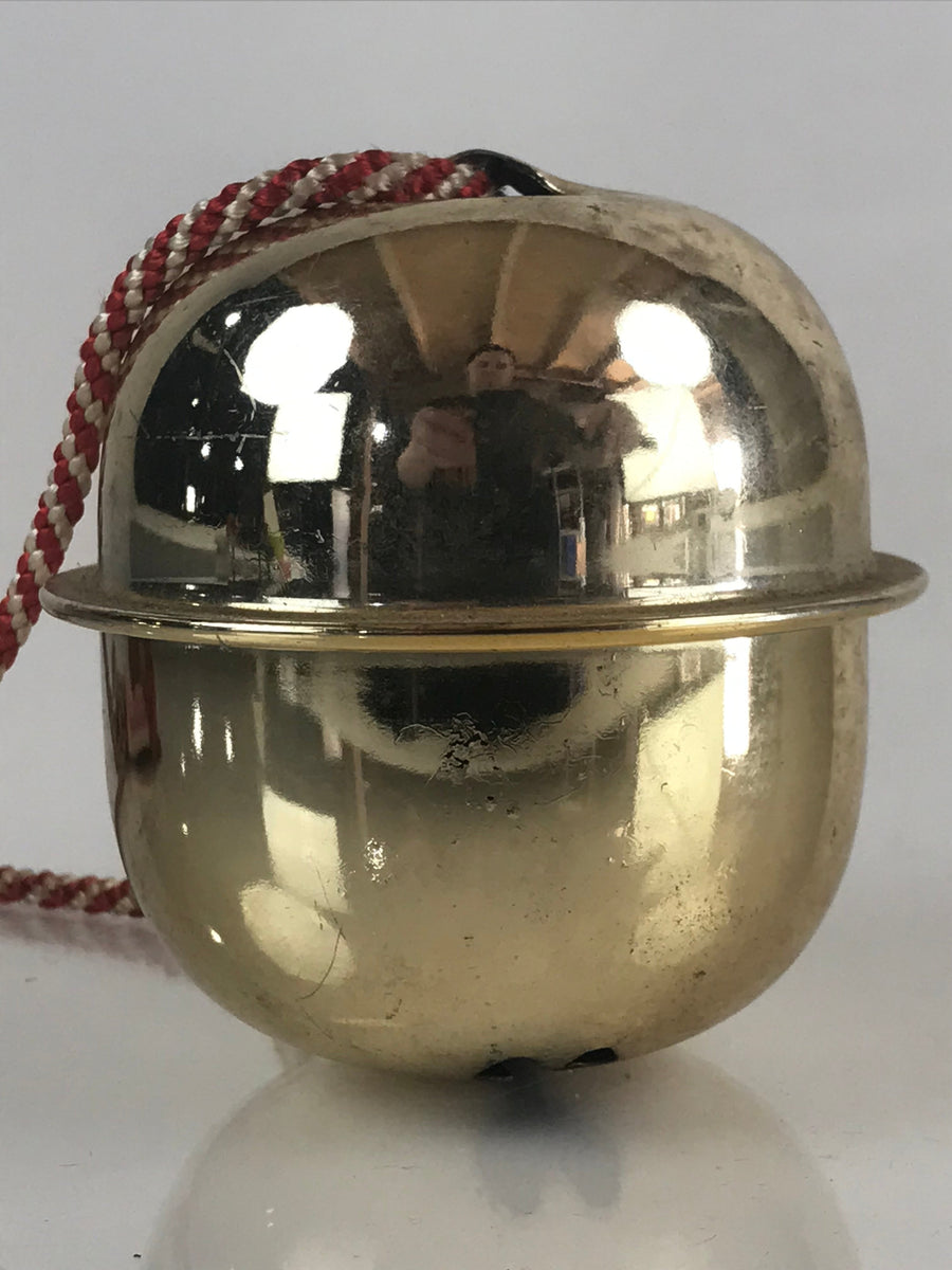 Japanese Iron Big Bell Vtg Bell Amulet Good Luck Traffic Safety Orname ...