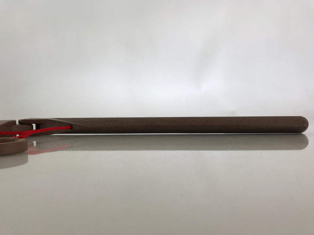 Japanese Kimono Hanger Emonkake Vtg Plastic Foldable Wide Brown Wasou ...