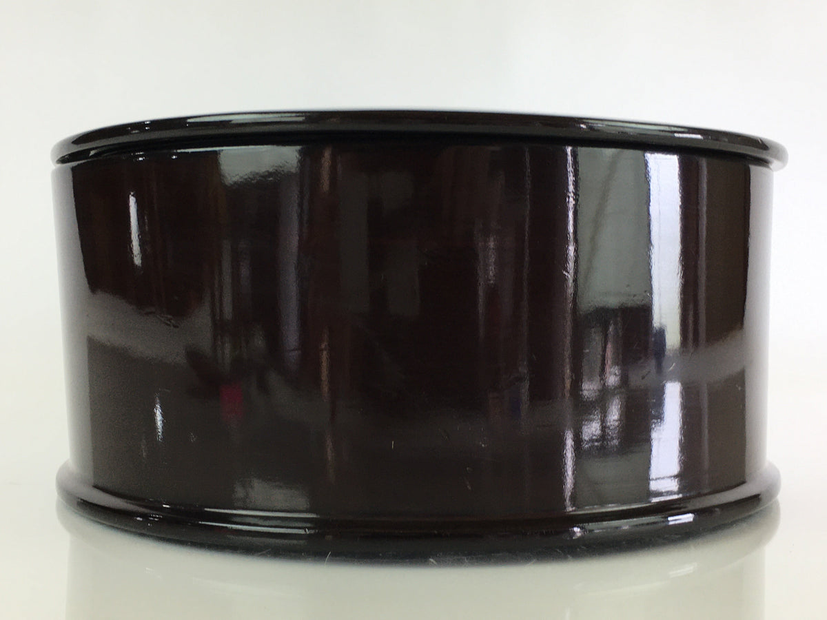 Japanese Lacquered Wooden Rice Container Ohitsu Rice Keeper Scoop Brow ...