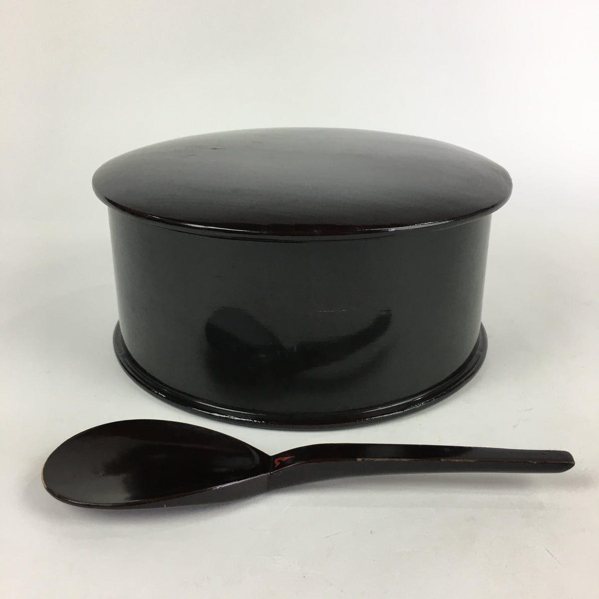 Japanese Lacquered Wooden Rice Container Vtg Ohitsu Rice Keeper UR790 ...