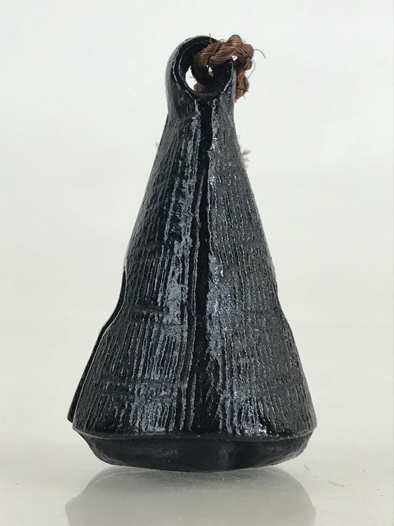 Japanese Metal Bell Iron Bell Suzu Vtg Nanbu-Tekki Paperweight Amulet ...