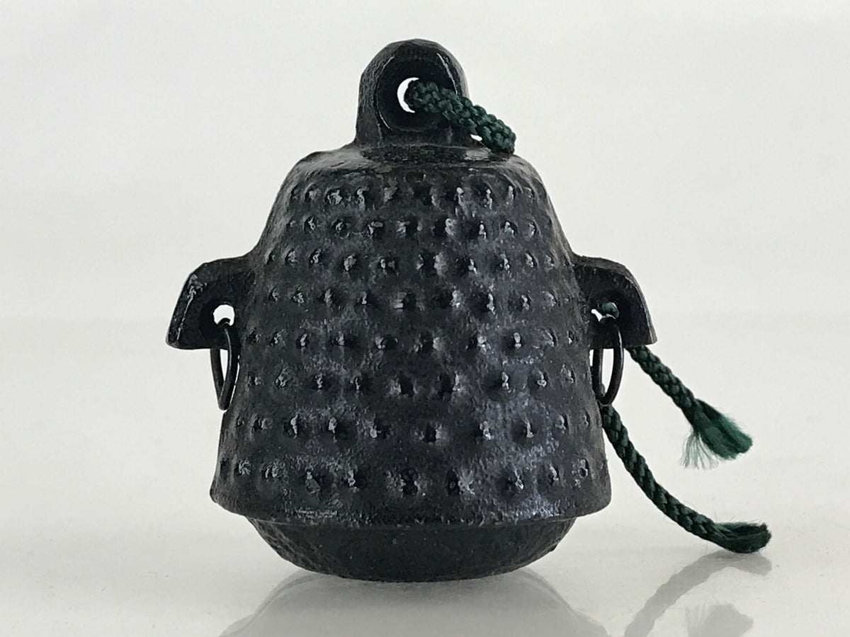 Japanese Metal Bell Tetsurei Iron Bell Nunbu-Tekki Arare Vtg Korin Amu ...