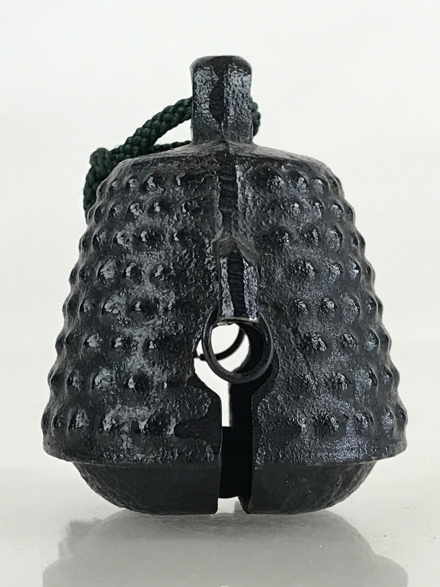 Japanese Metal Bell Tetsurei Iron Bell Nunbu-Tekki Arare Vtg Korin Amu ...