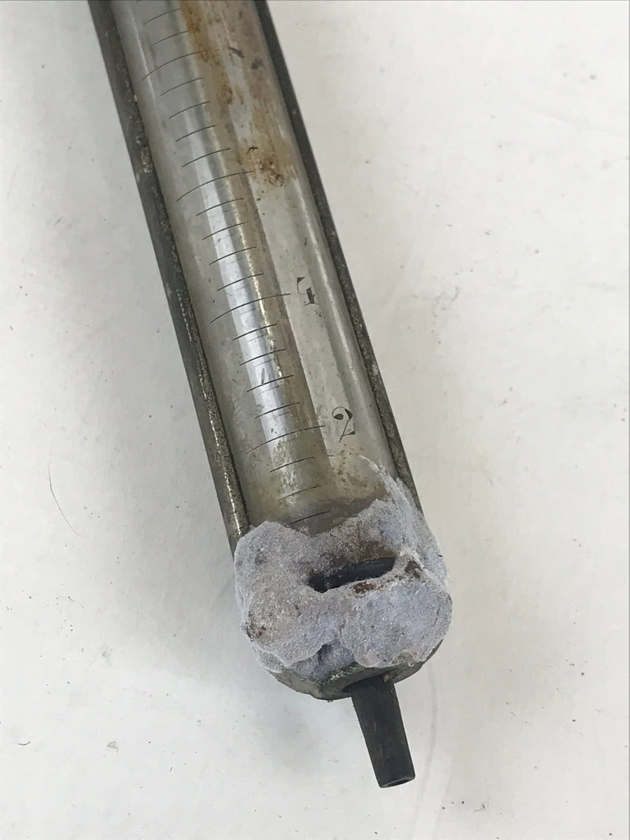 Japanese Metal Frame Syringe with Wooden Case Vtg Experiment Military ...