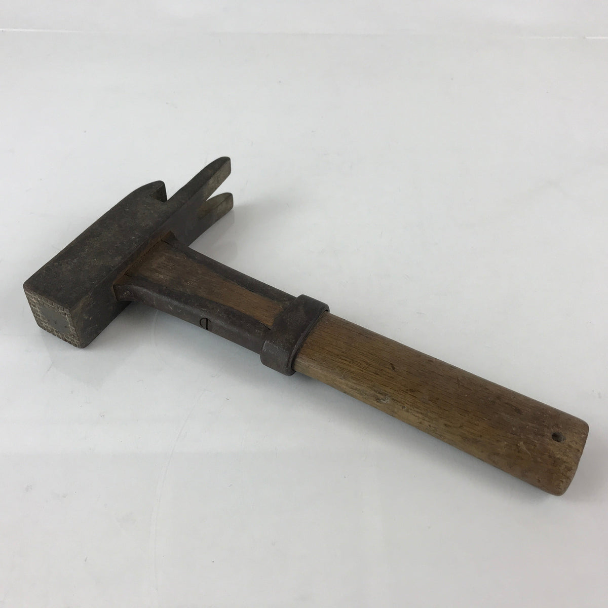 Japanese Metal Hammer Carpentry Vtg Woodworking Tool Iron Kanazuchi T2 ...