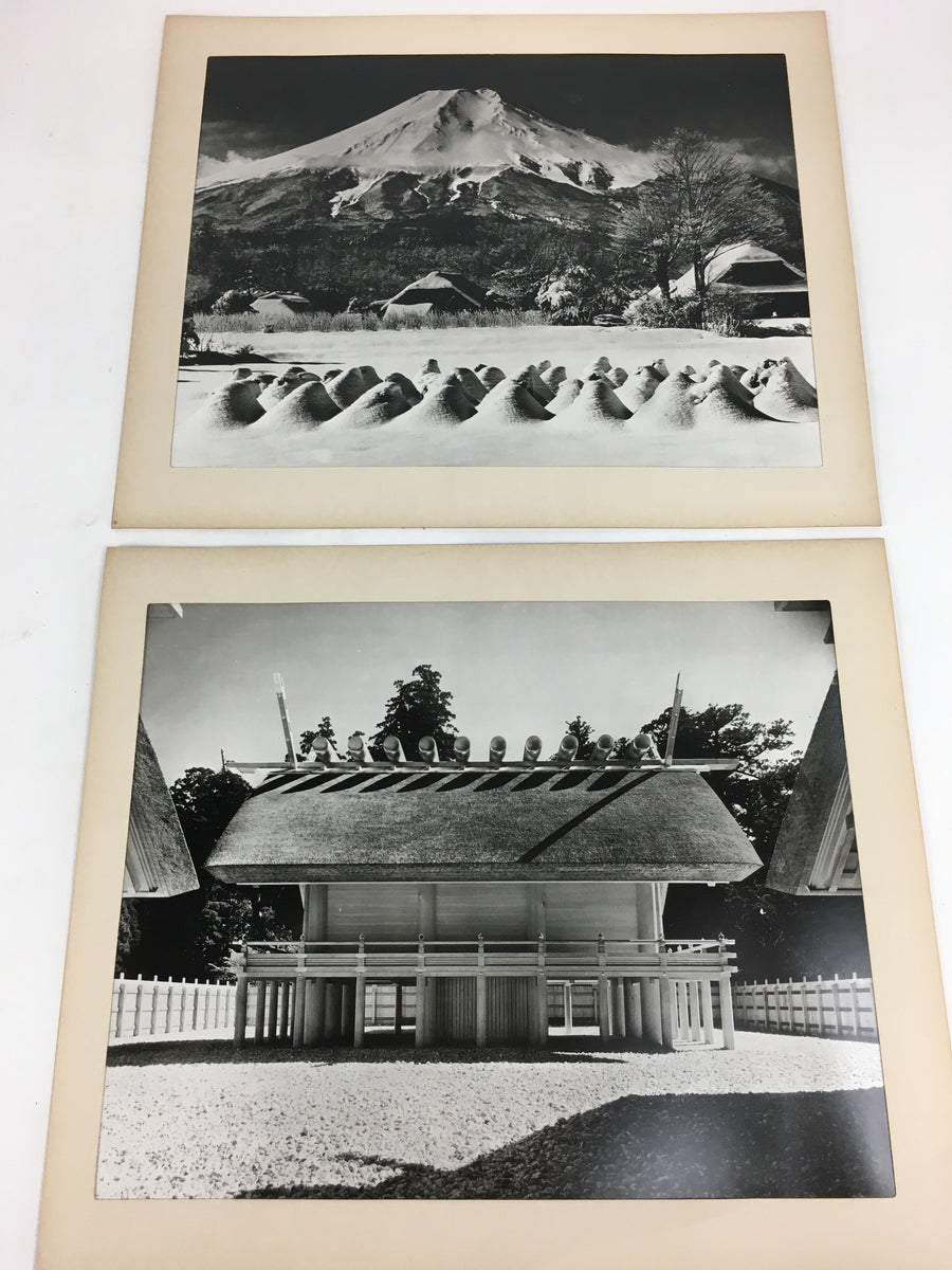 Japanese Photo Collection Temples Mountains Landscapes Portrait Vtg 9 ...