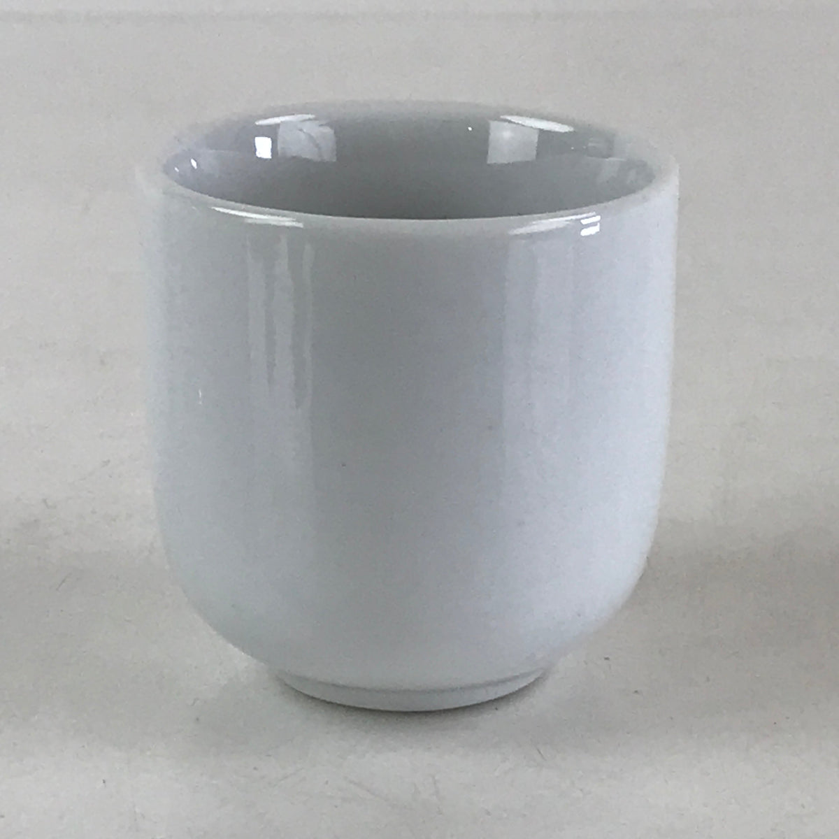 Japanese Porcelain Sake Cup Vtg Guinomi Ochoko White Buddhist Altar Of ...