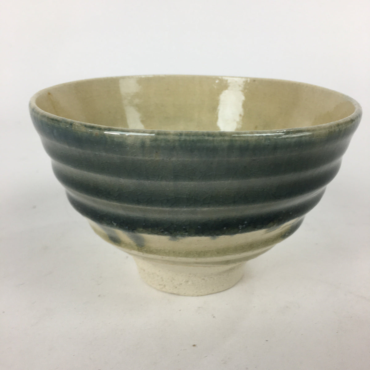Japanese Seto Ware Ceramic Green Tea Bowl Vtg Chawan Boxed Pottery PX6 ...