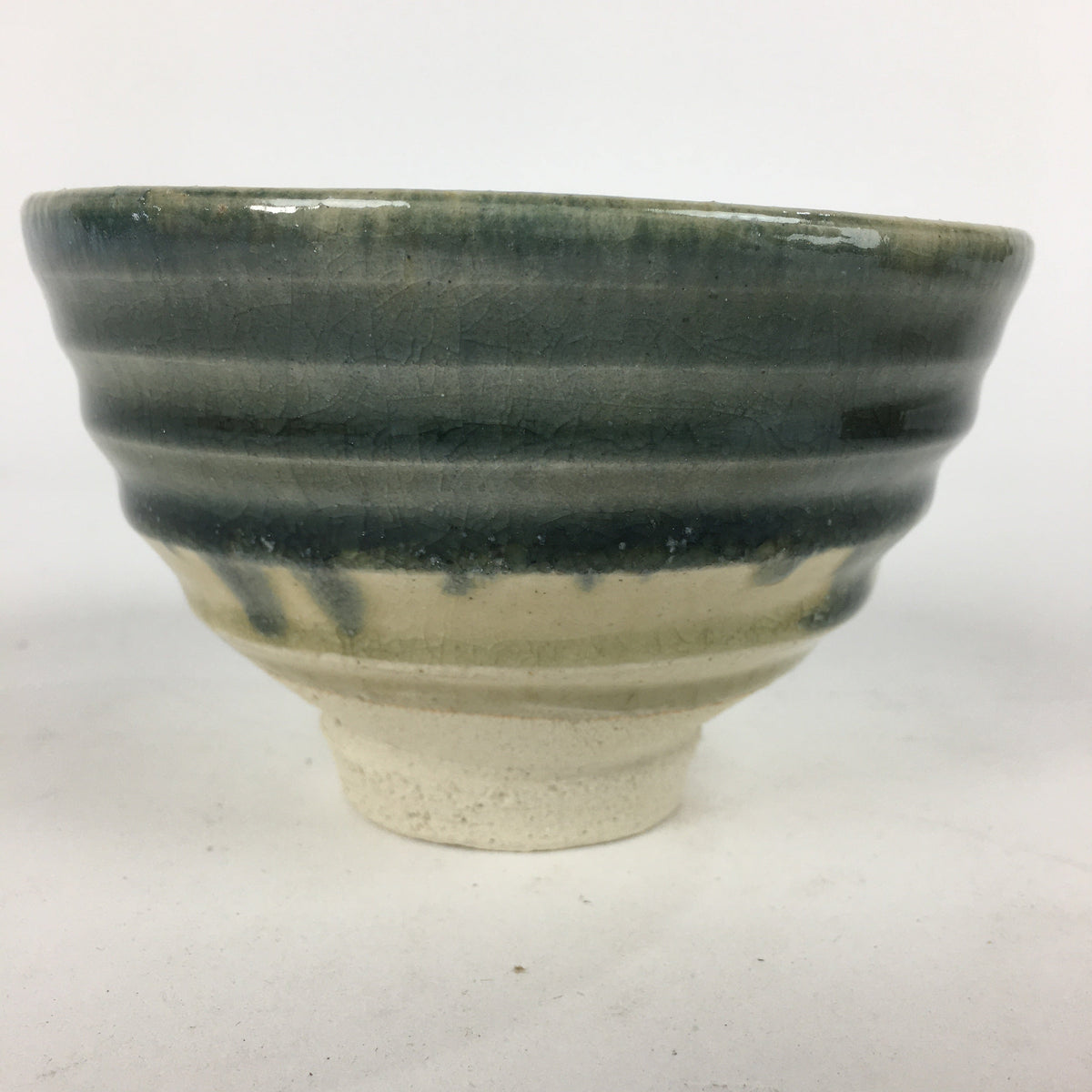 Japanese Seto Ware Ceramic Green Tea Bowl Vtg Chawan Boxed Pottery PX6 ...
