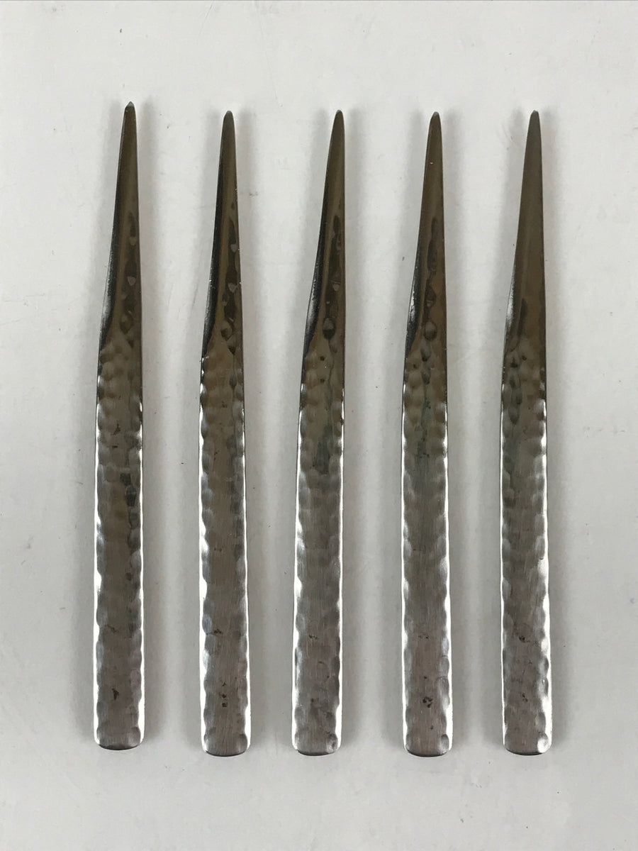 Japanese Tea Ceremony Toothpick For Sweet Tachikichi Silver Vtg Bamboo ...