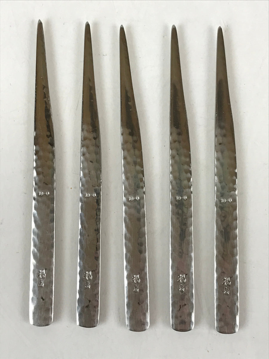 Japanese Tea Ceremony Toothpick For Sweet Tachikichi Silver Vtg Bamboo ...