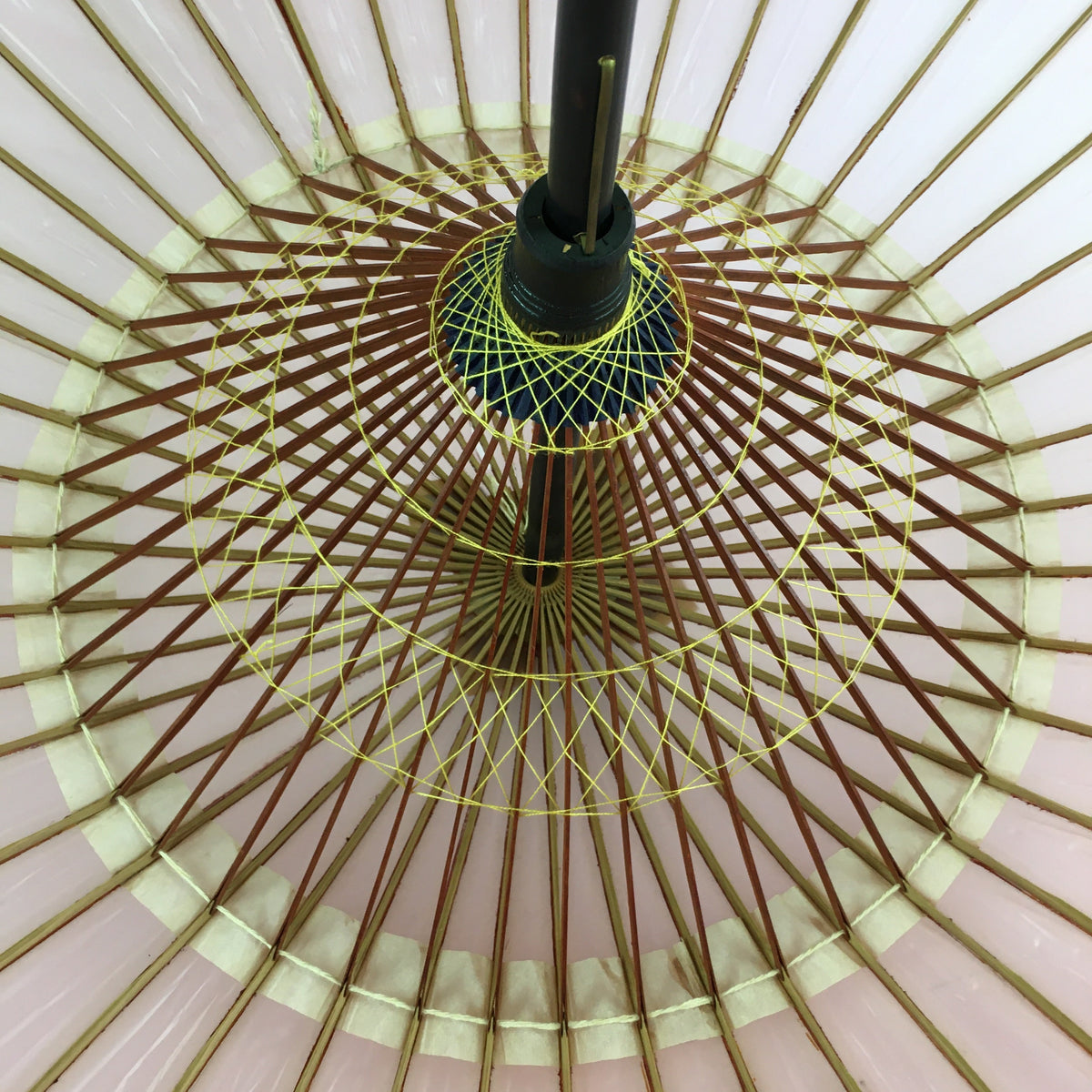 Japanese Umbrella Parasol Wagasa Bangasa Geisha Bamboo Vinyl Pink JK37 ...