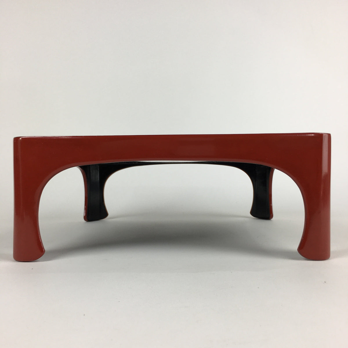 Japanese Wooden Legged Tray Lacquered Table Vtg Ozen Red Nurimono UR73 ...