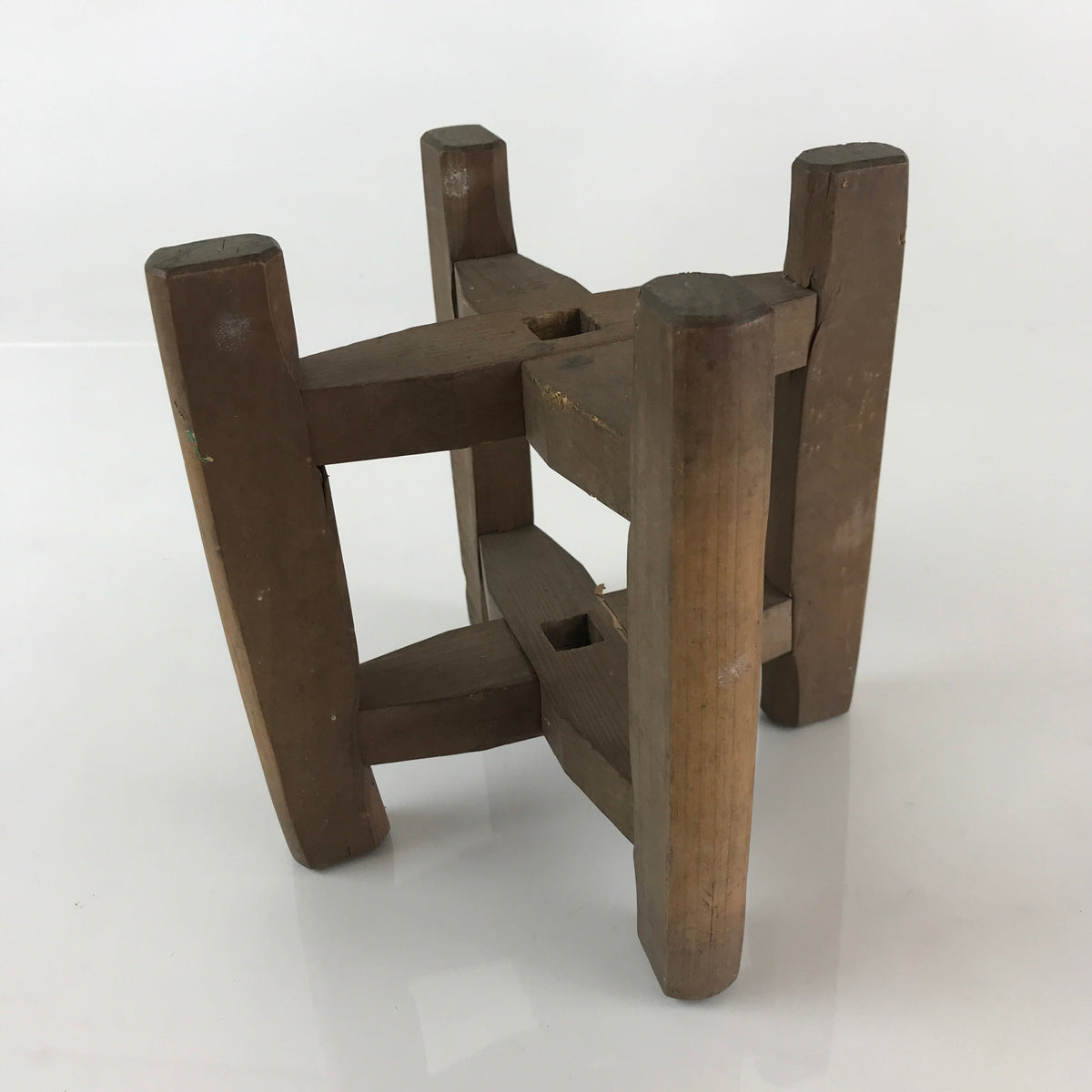 Japanese Wooden Spool Itomaki Vtg Thread Winding Frame Spinning Wheel ...