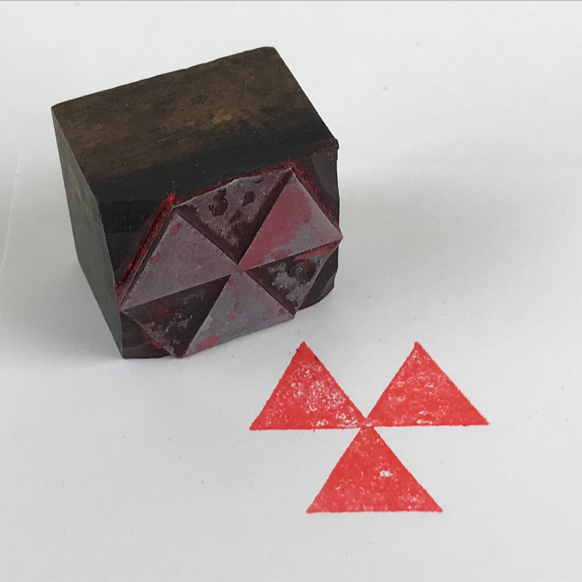 Japanese Wooden Stamp Hanko Inkan Kanji Vtg Metal Seal Doshisha Univer ...