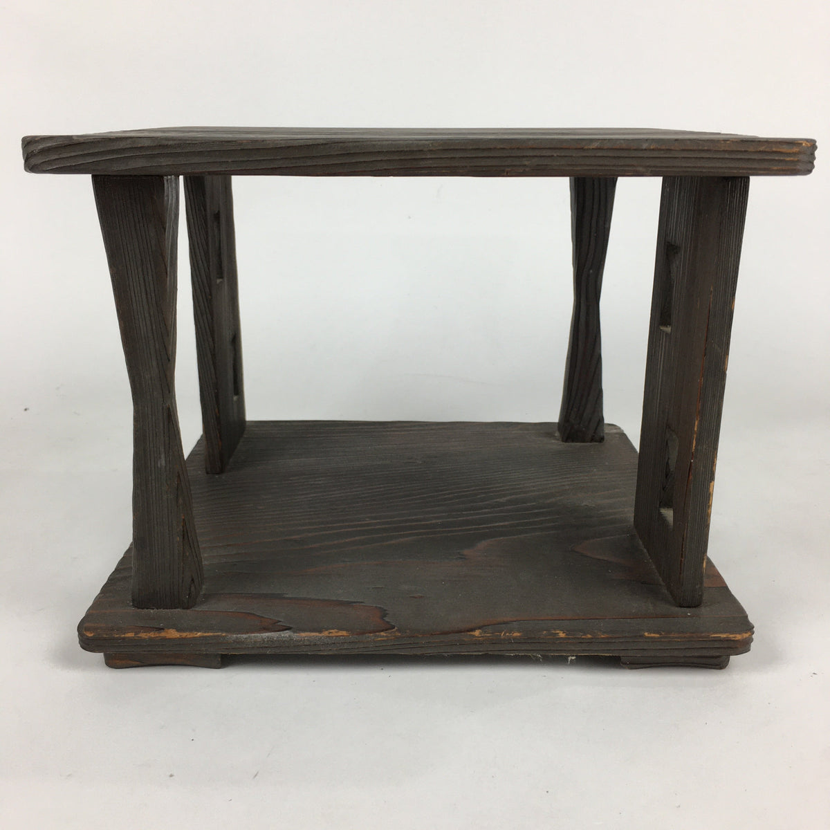 Japanese Wooden Tea Ceremony Shelf Veg Rack Tana Table Brown T301 ...