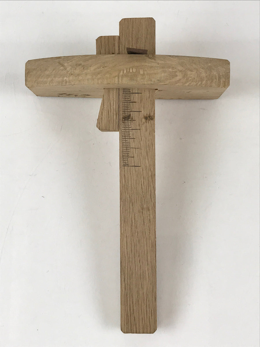 Japanese Woodworking Marking Guide Gauge Vtg Suji-Kebiki Carpentry Too ...