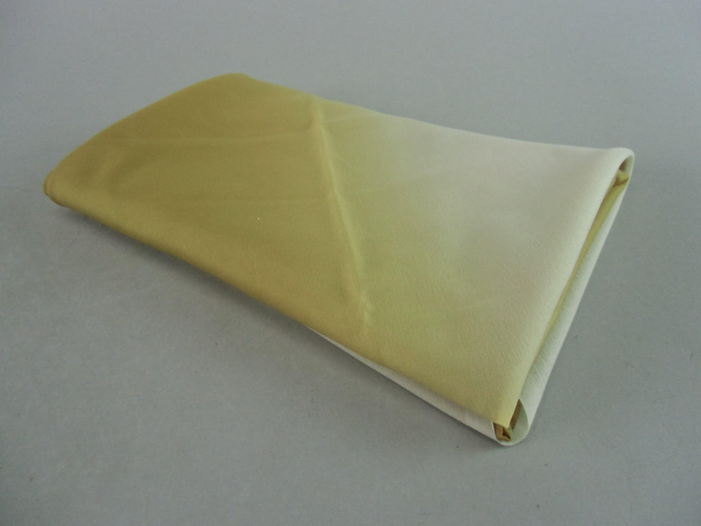 Japanese Wrap Cloth Furoshiki Vtg Fabric Nylon Yellow White Handkerchi ...